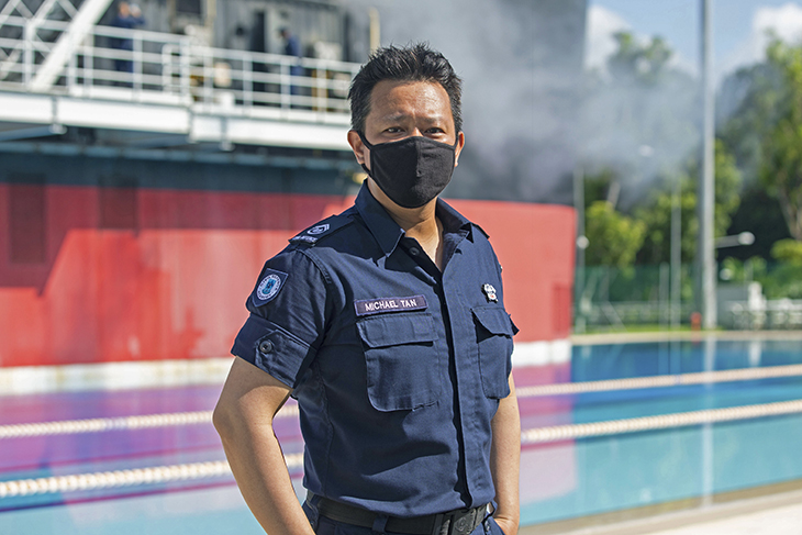 A Father Figure at Home and in Uniform