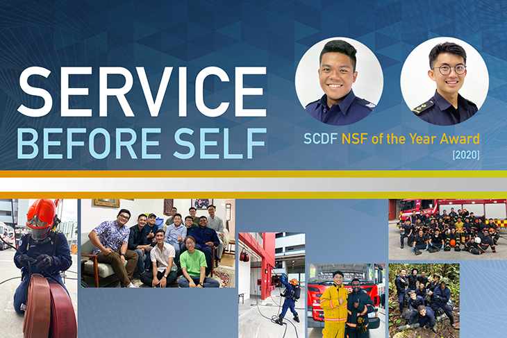 Service before Self: SCDF NSFs with the Right Stuff