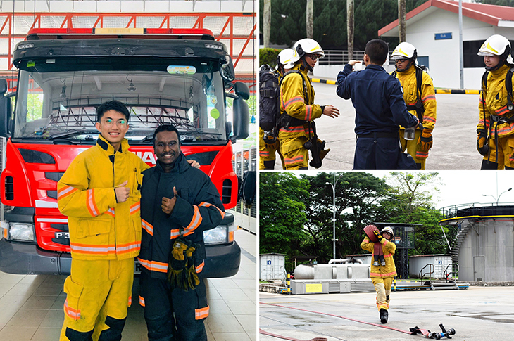Service before Self: SCDF NSFs with the Right Stuff