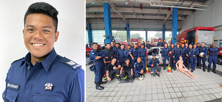 Service before Self: SCDF NSFs with the Right Stuff