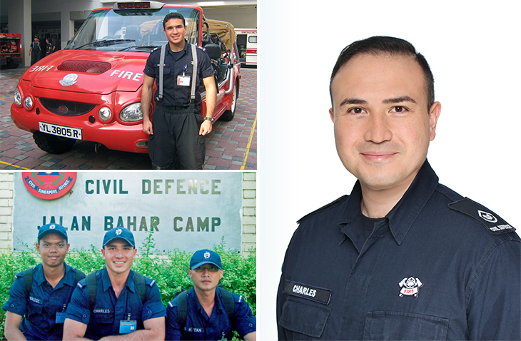 Service before Self: SCDF NSmen with the Right Stuff