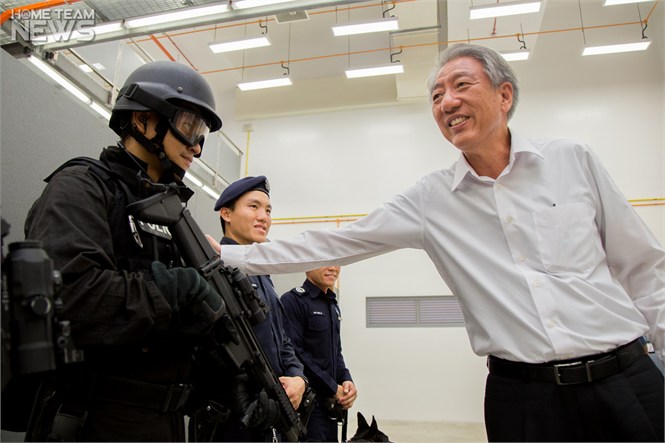 Home Team Officers Demonstrate Operational Readiness