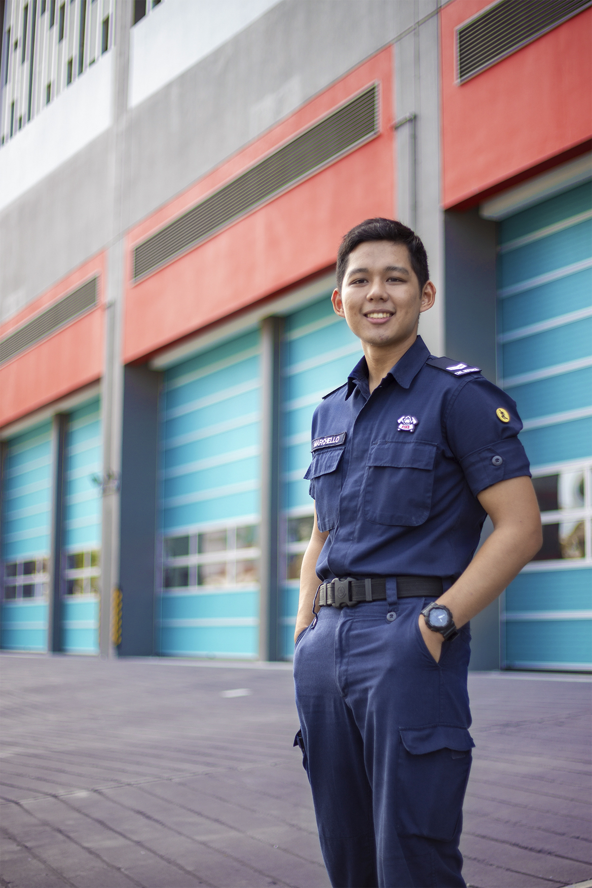This is What an SCDF Officer Looks Like