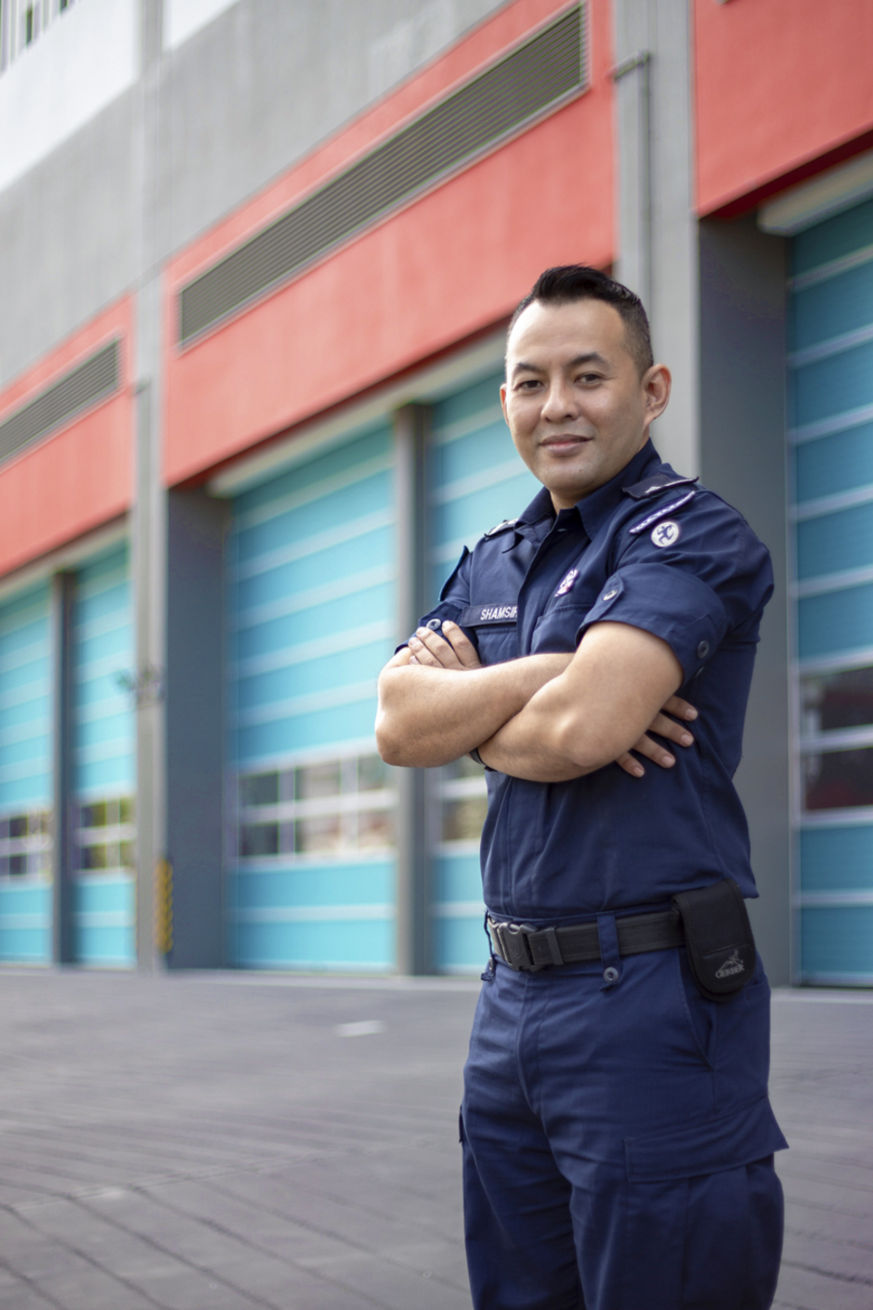 This is What an SCDF Officer Looks Like