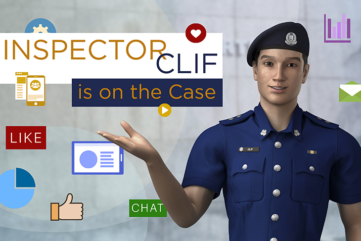 Inspector Clif is on the Case